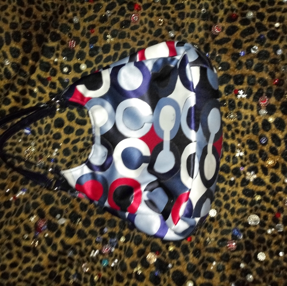 Coach | Bags | Redwhite And Blue Coach Purse | Poshmark